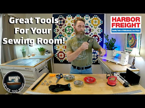 Harbor Freight Tools For Your Sewing Room!
