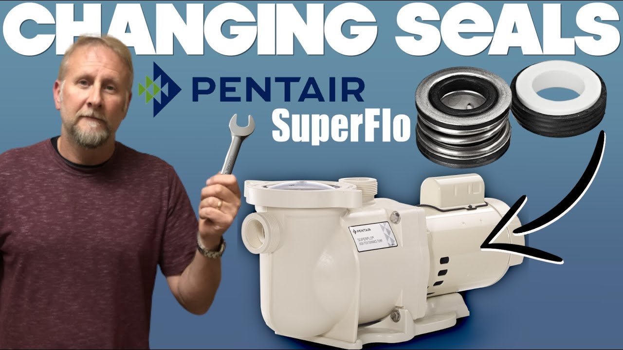 How to Change Seals on a Pentair SuperFlo!