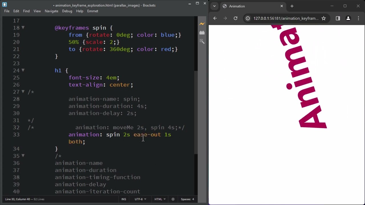 Exploring CSS Animation : The Animation Property and @keyframes