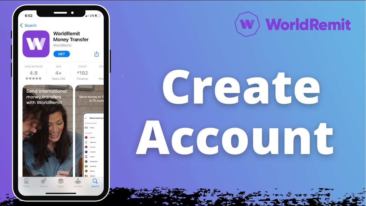 How to Create Account on WorldRemit