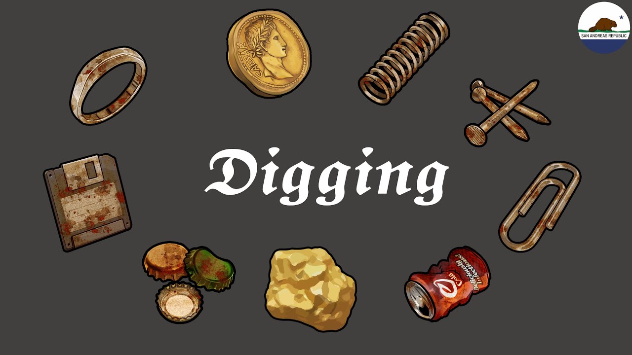 Digging Script [ox_inventory / okokNotify/ ls_progressbar]| FiveM Script