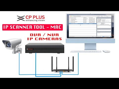 IP Scanner CCTV Camera, DVR & NVR IP address search tool for Mac, Where usual IP search tool fail