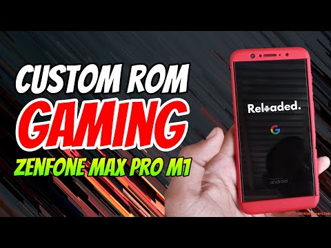 Install Rom Reloaded CAF Asus Zenfone Max Pro M1