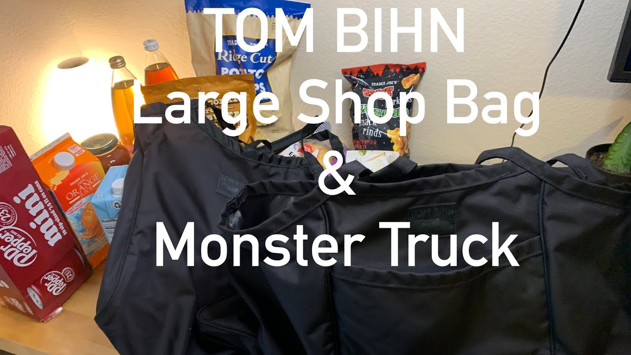 TOM BIHN Monster Truck & Large Shop Bag: What can they fit?