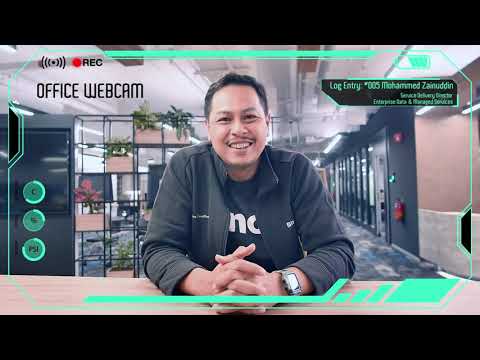 NCS Virtual Career Fest - Featuring Zainuddin from Enterprise Data and Managed Services