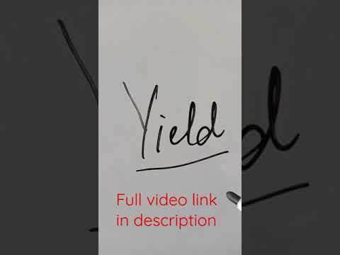Yield and percentage yield explained in hindi/urdu
