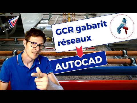 Présentation gabarit personnalisé GCR (Réseaux) sur AutoCAD