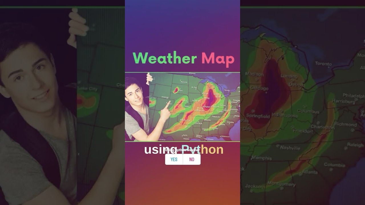 1 August 2022 #weather map using python #code #devloper #expert#java#