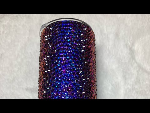 Purple Bling Tumbler #bling