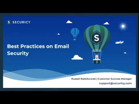 Best Practices on Email Security