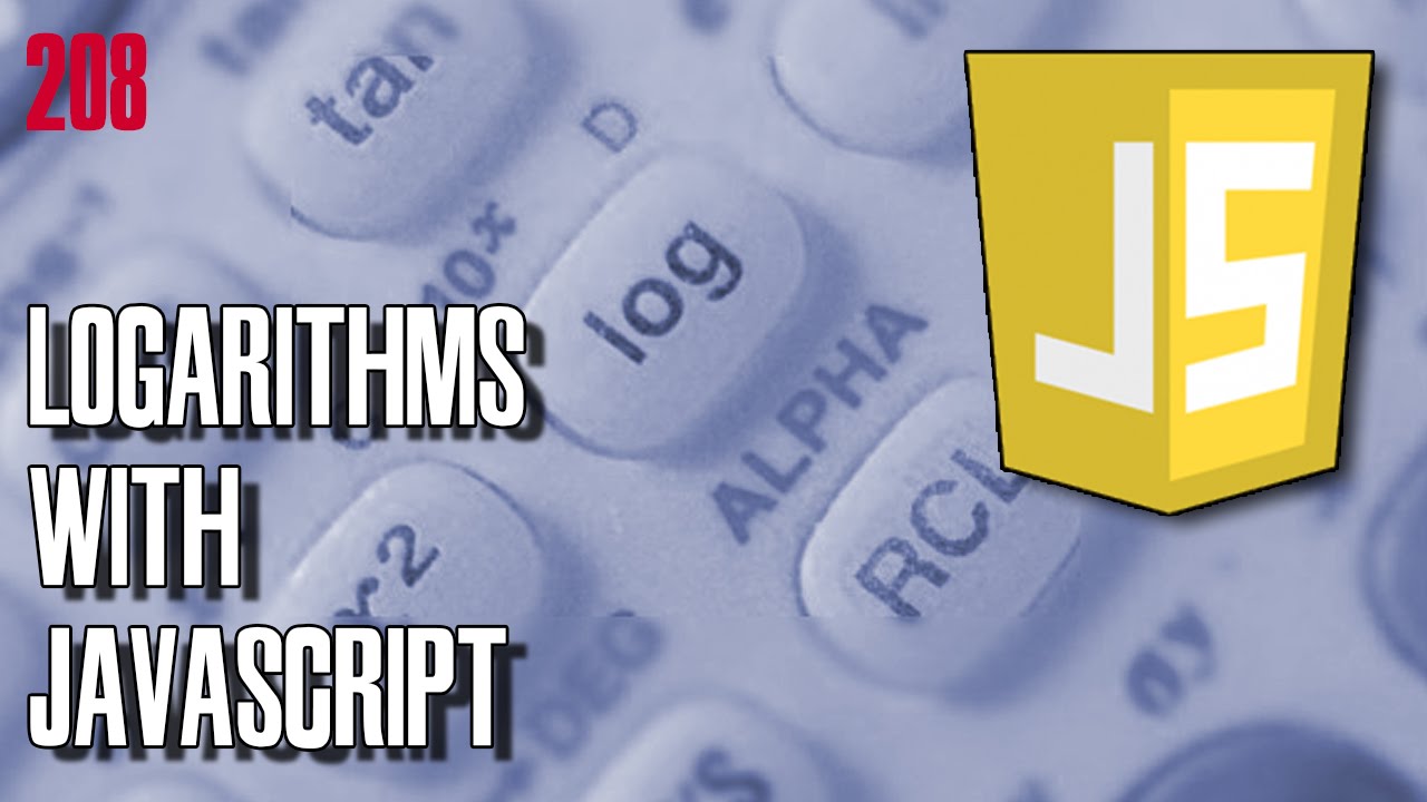 Solving simple logarithms with Javascript