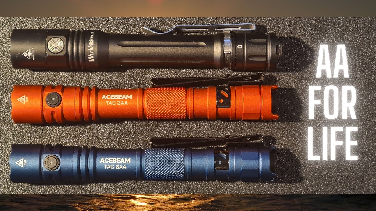 Acebeam TAC 2AA - Multiple AA / 14500 Flashlights - BudgetLightForum.com