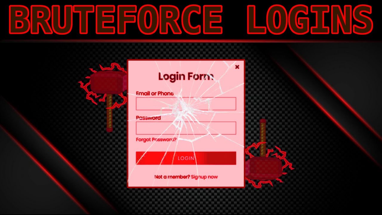 Brute Forcing Login Credentials - Pentesting Tutorials