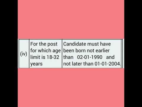 age relaxation ssc cGL | cGL Post wise Age limit |.