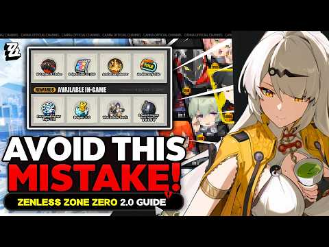 DO THIS BEFORE PATCH 2.0 RELEASES in Zenless Zone Zero
