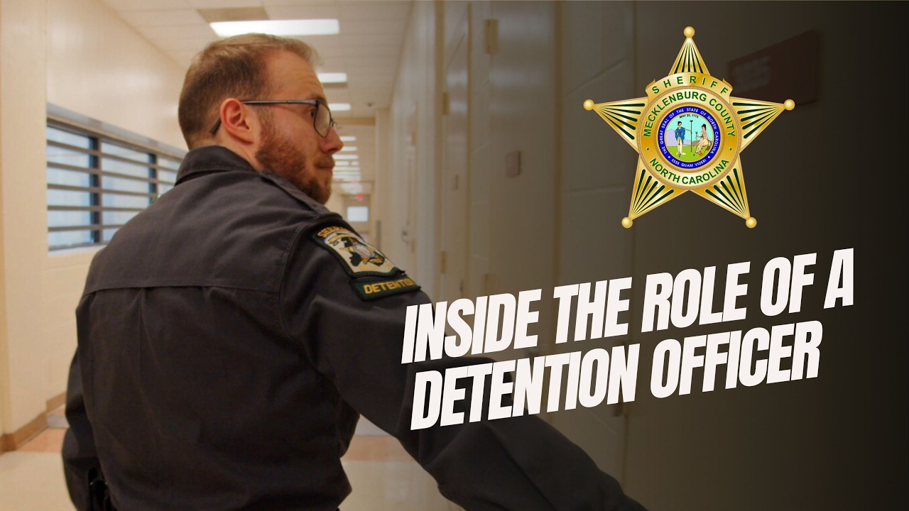 What It's Really Like to Be a Detention Officer at Mecklenburg County Sheriff's Office