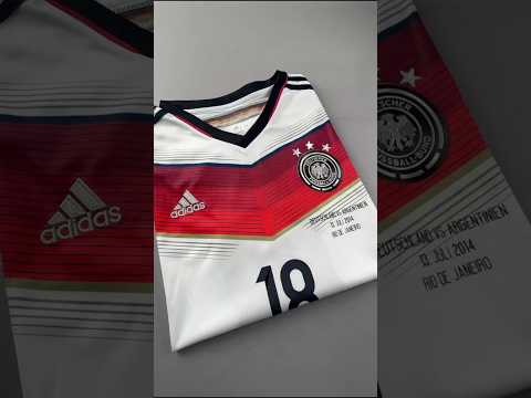 #football 2014 Germany home white No. 18 Keoos vintage jersey #soccer #jersey