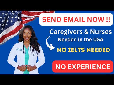 URGENT! Relocate to USA free | Nurses & Caregiver jobs in USA with visa sponsorship-caregivers in US