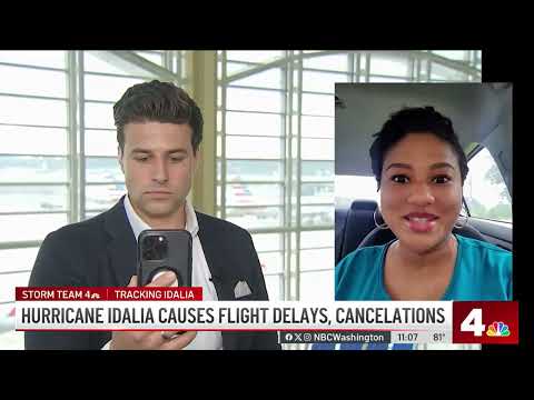 Flying out of the DC area? What to know about Hurricane Idalia impacts | NBC4 Washington