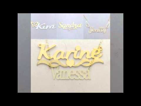 Name necklaces