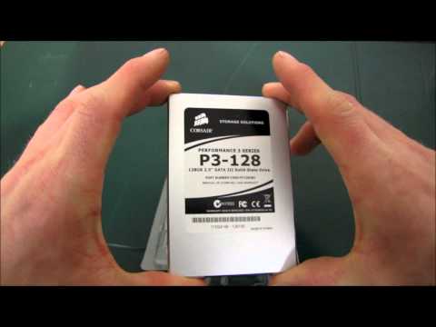 Corsair P3-128 128GB SATA3 6Gb/s Performance SSD Unboxing & First Look Linus Tech Tips
