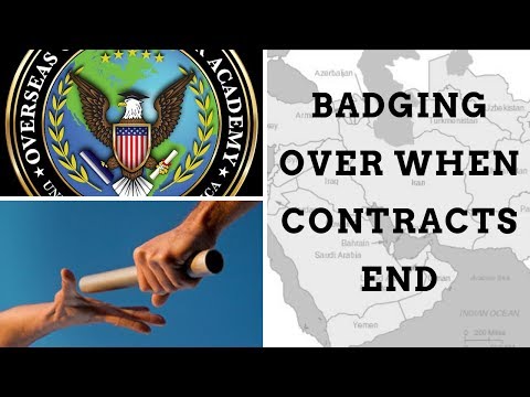 What happens when your overseas contract ends?