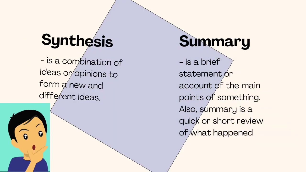 Q4-W3 Synthesis Essential Information