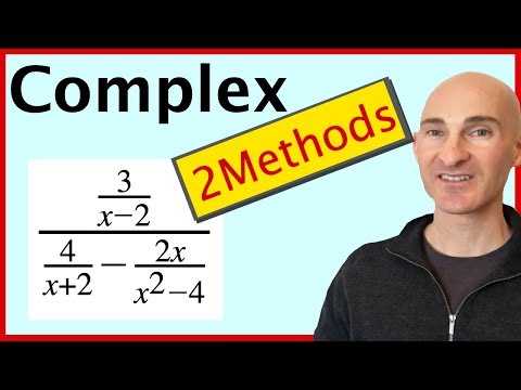 Simplifying Complex Fractions (2 Methods)