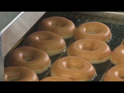 Get a dozen Krispy Kreme doughnuts for $1