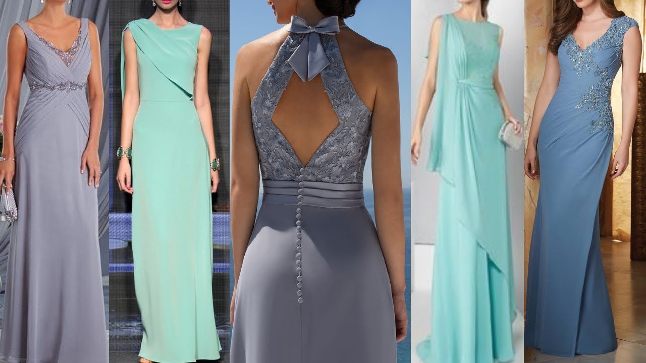 VESTIDOS INVITADA DE BODA LARGOS/ HERMOSOS VESTIDOS DE FIESTA LARGOS VESTIDOS ELEGANTES Y SENCILLOS