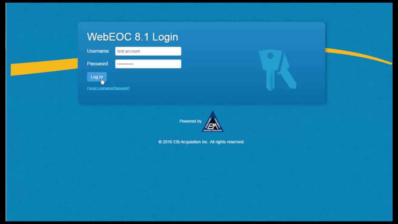 Episode #1 - How to Login to WebEOC