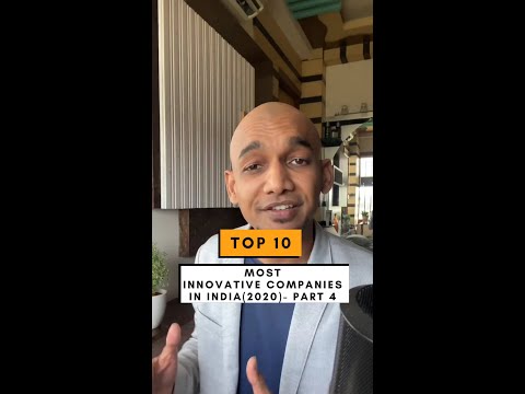 Top 10 Most Innovative Companies in India (Fast Company) Part 4 #shorts