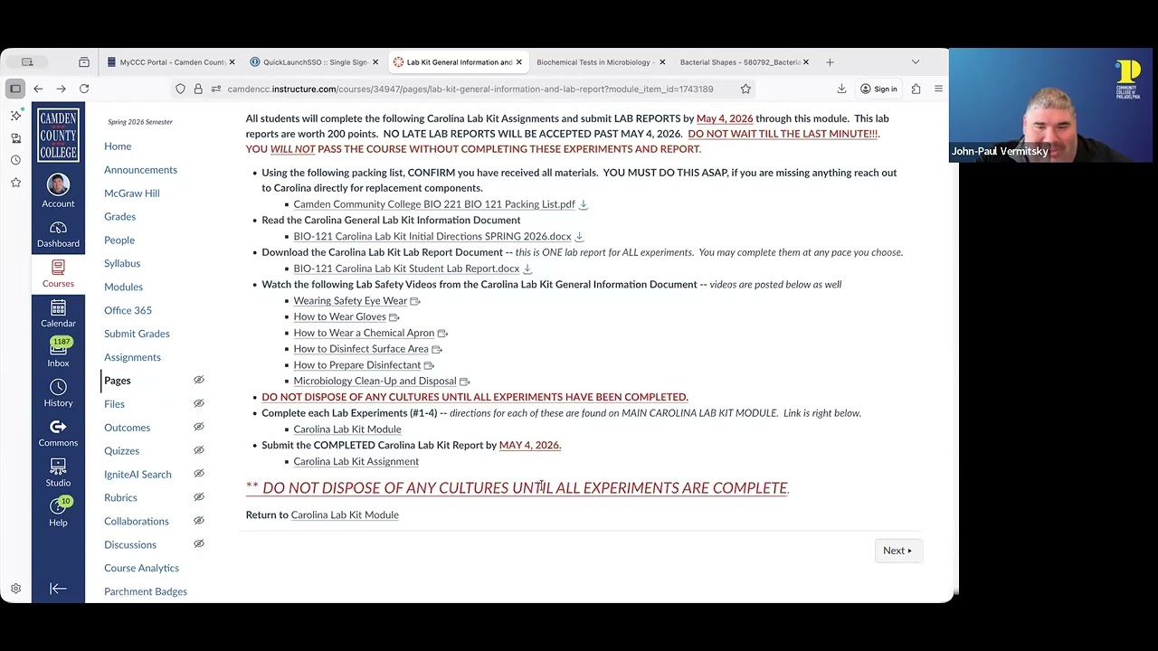 Carolina Lab Kit Module Kick-Off Video