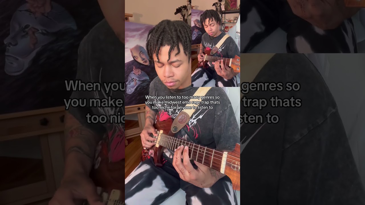 What midwest emo rage trap sounds like #guitar #midwestemo #hyperpop #2hollis #trap