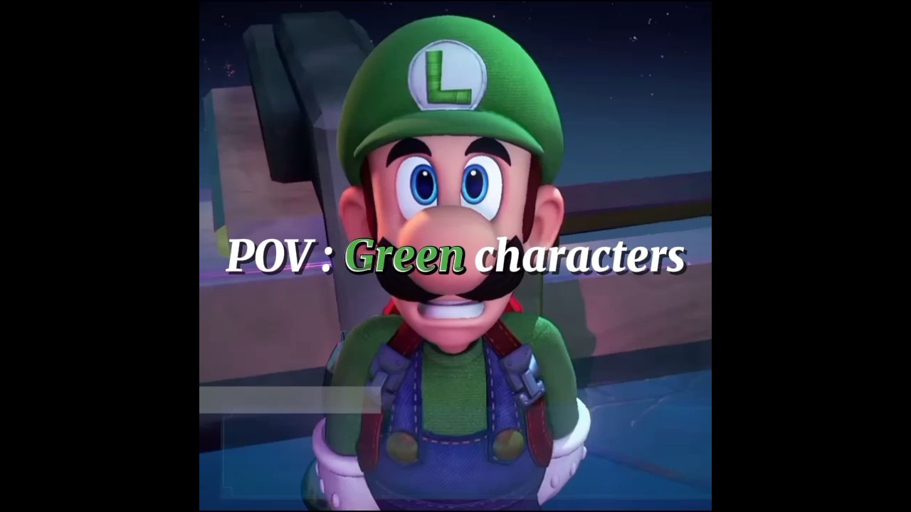 POV : Green characters #capcut #ytshorts #green