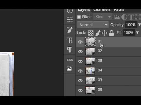 Create an animated gif using Photopea com