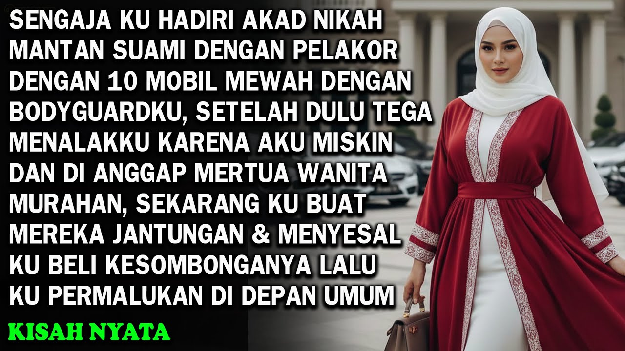 SENGAJA KU HADIRI AKAD NIKAH MANTAN SUAMI DENGAN PELAKOR, KU BUAT MANNTAN SUAMI DAN MERTUA MENYESAL