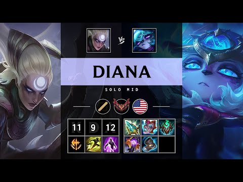 Diana Mid vs Vex - NA Grandmaster Patch 25.11