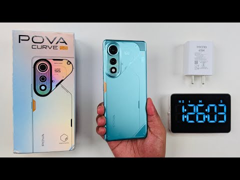 Tecno Pova Curve 5G Charging Test