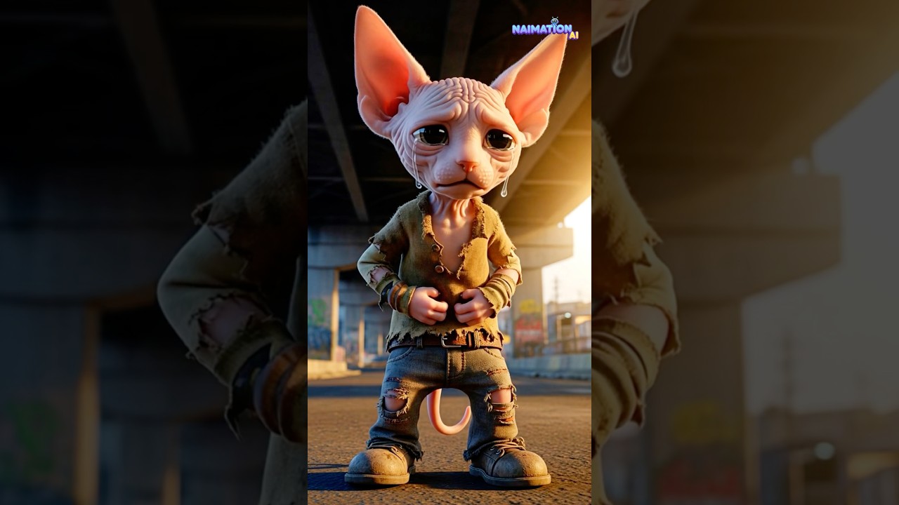 Sphynk Cat crying of hunger 😿 #cat #catvideos #sadcat #cute #cutecat #pets #catlovers #catstory