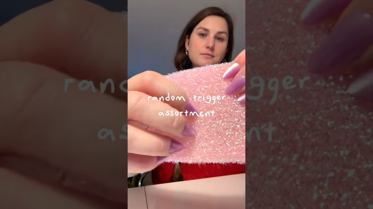 Lofi random trigger assortment #asmr #asmrtriggers #asmrcommunity