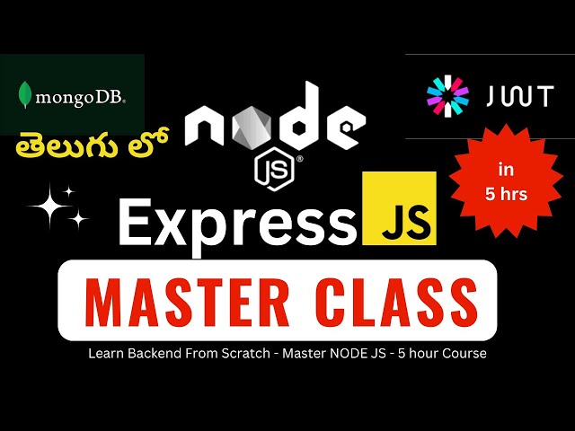Comprehensive Guide to Node.js: A Beginner's Course in Telugu | Galaxy.ai