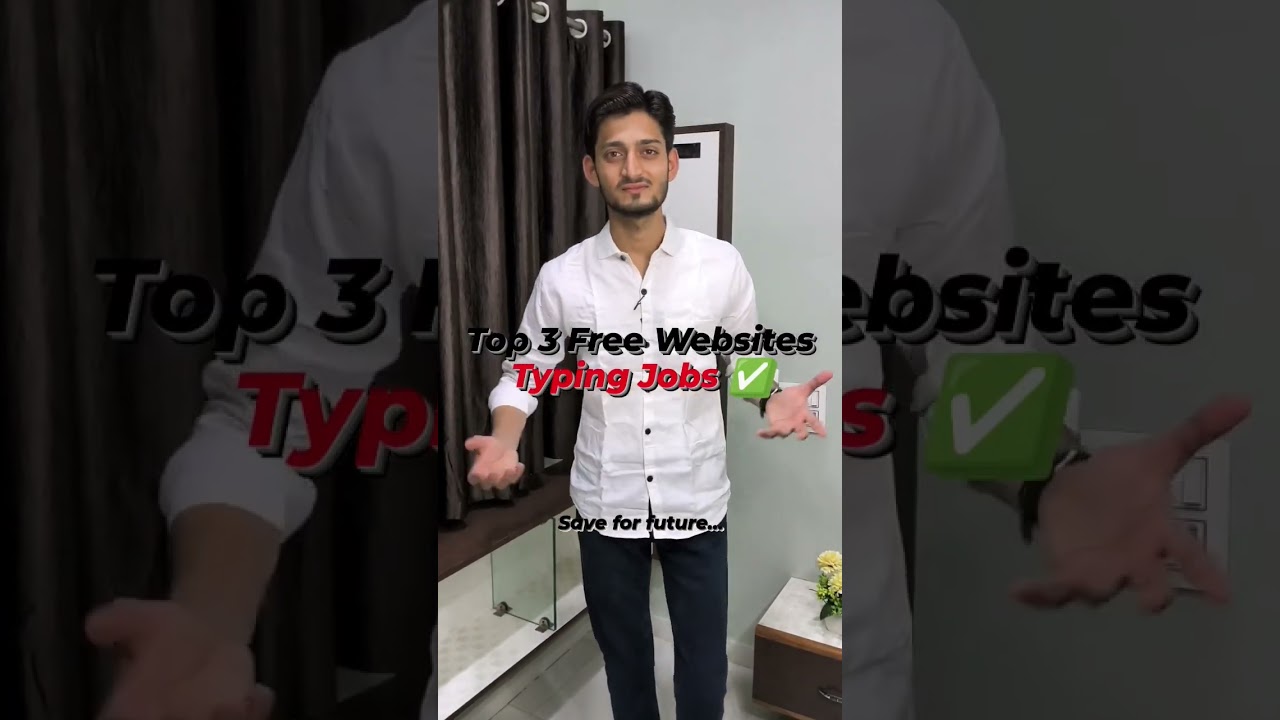 Typing Jobs Work From Home 🤯💸⌨️ #shorts #typing #dataentry #jobs #money #knowledge #tech #bizgurukul