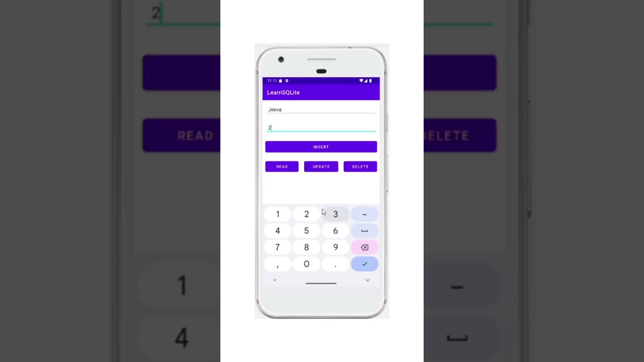 Sqlite Database Using Kotlin