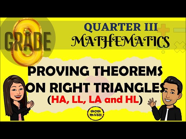 Understanding Right Triangle Congruence: Theorems and Postulates ...