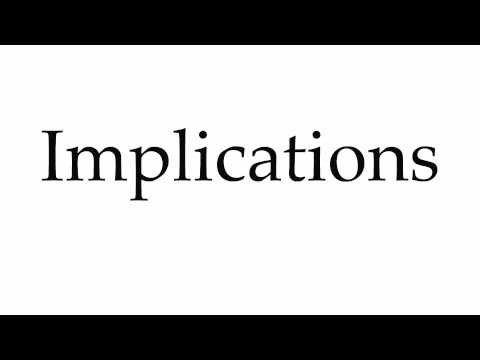 How to Pronounce Implications