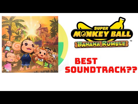 Super Monkey Ball Banana Rumble Vinyl Soundtrack Unboxing