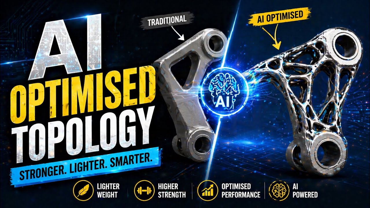 How AI can Optimise Topology - the Nature Influenced Design?  #topology  #design #ai