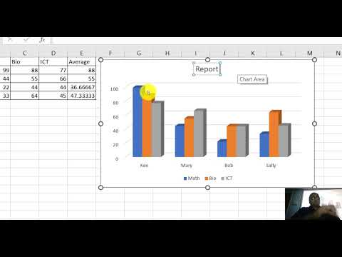 Live class: Insert a chart in Excel (2023-10-12 [2A]) – Island Class