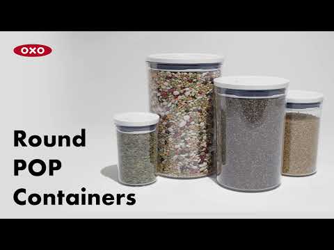 POP 2.0 3-Piece Round Canister Set